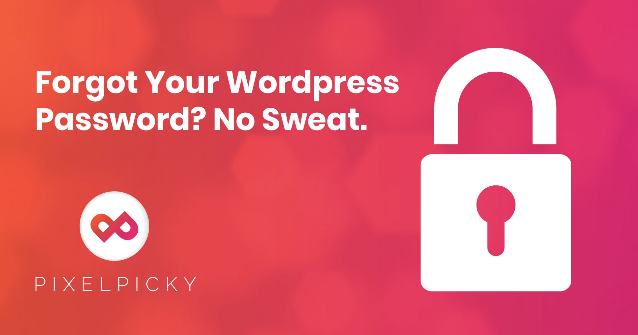 How To Reset Your Wordpress Password Pixel Picky Tutorials